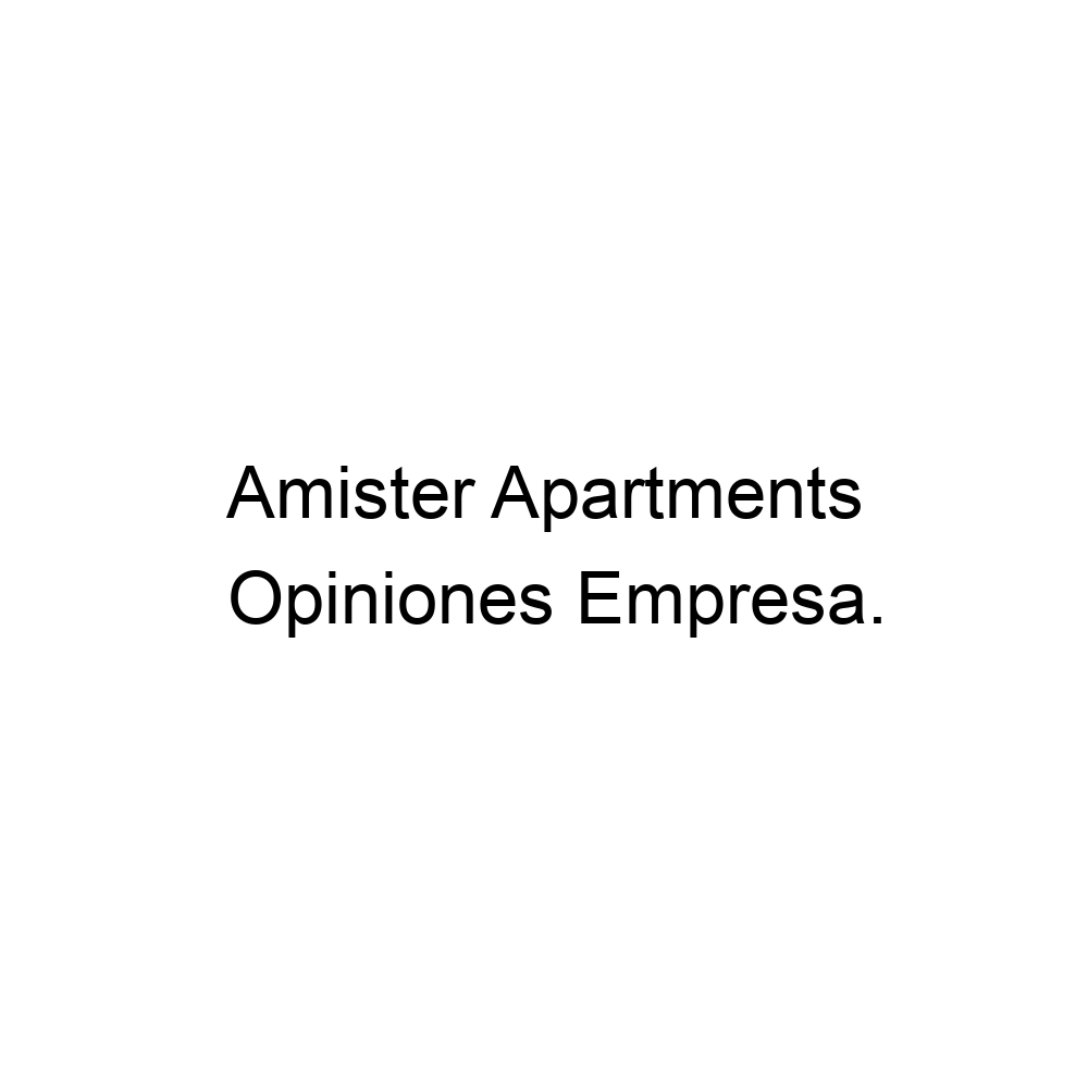 Opiniones Amister Apartments, 933040042