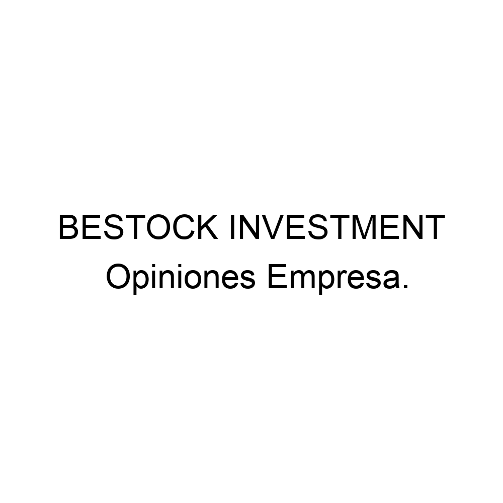 Opiniones BESTOCK INVESTMENT, 956140817