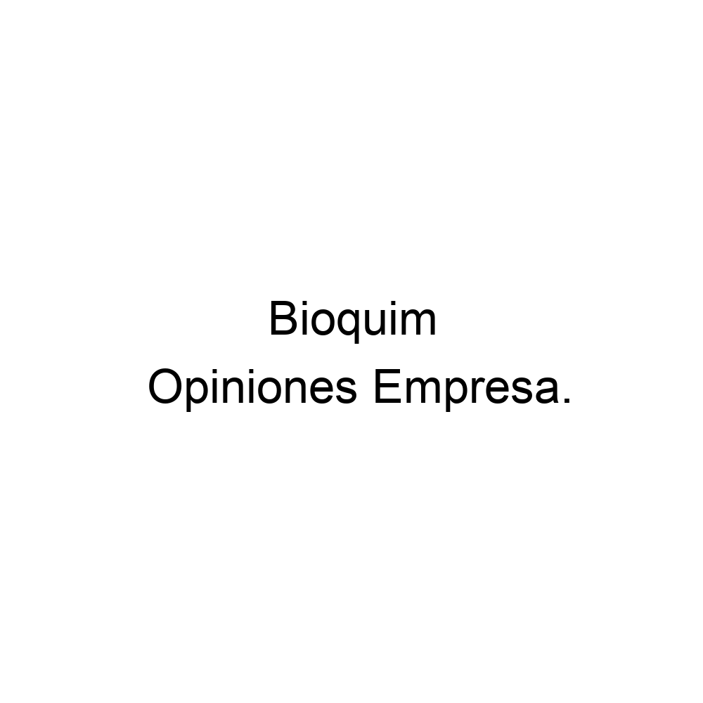 Opiniones Bioquim, 938495302
