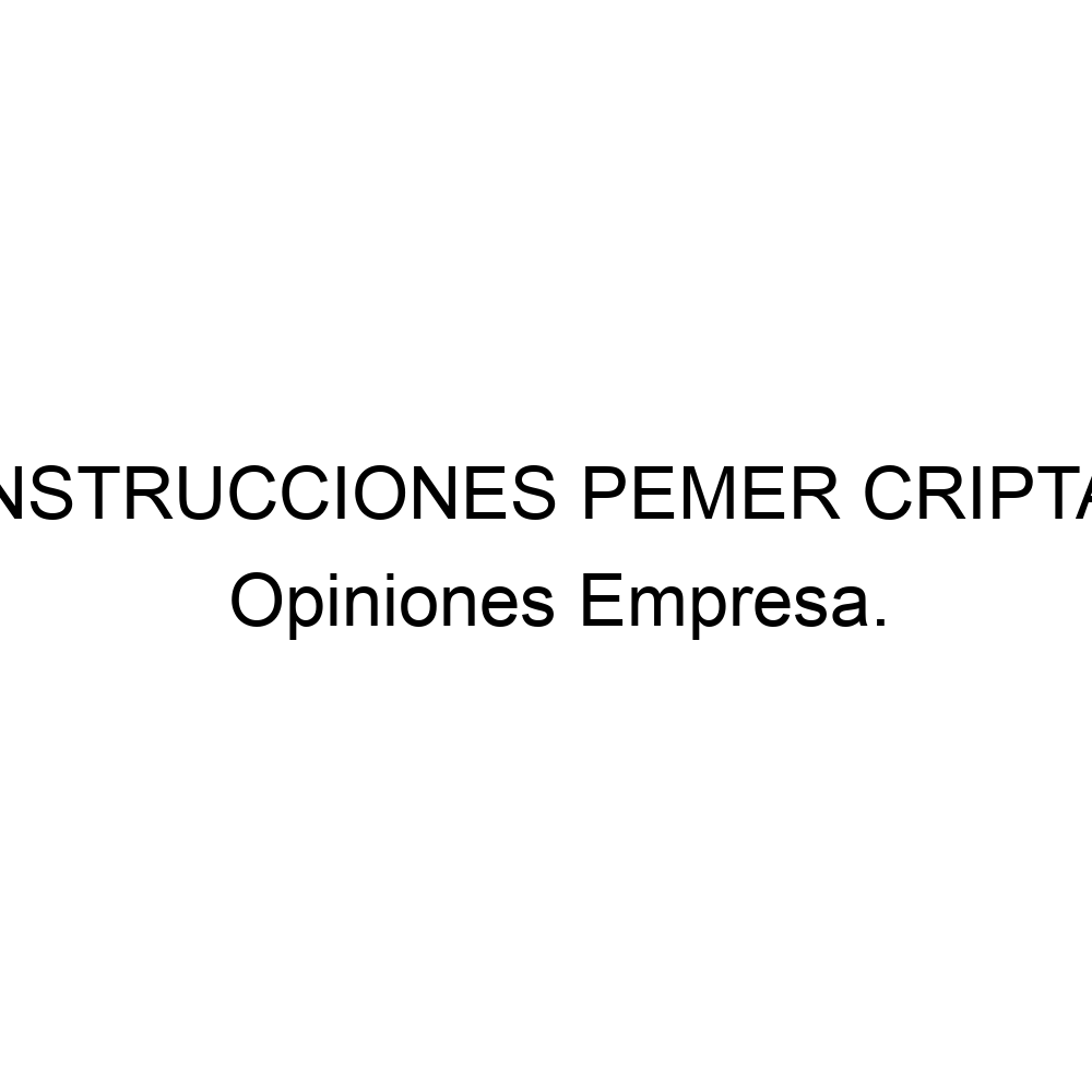 Opiniones CONSTRUCCIONES PEMER CRIPTANA, 915777952