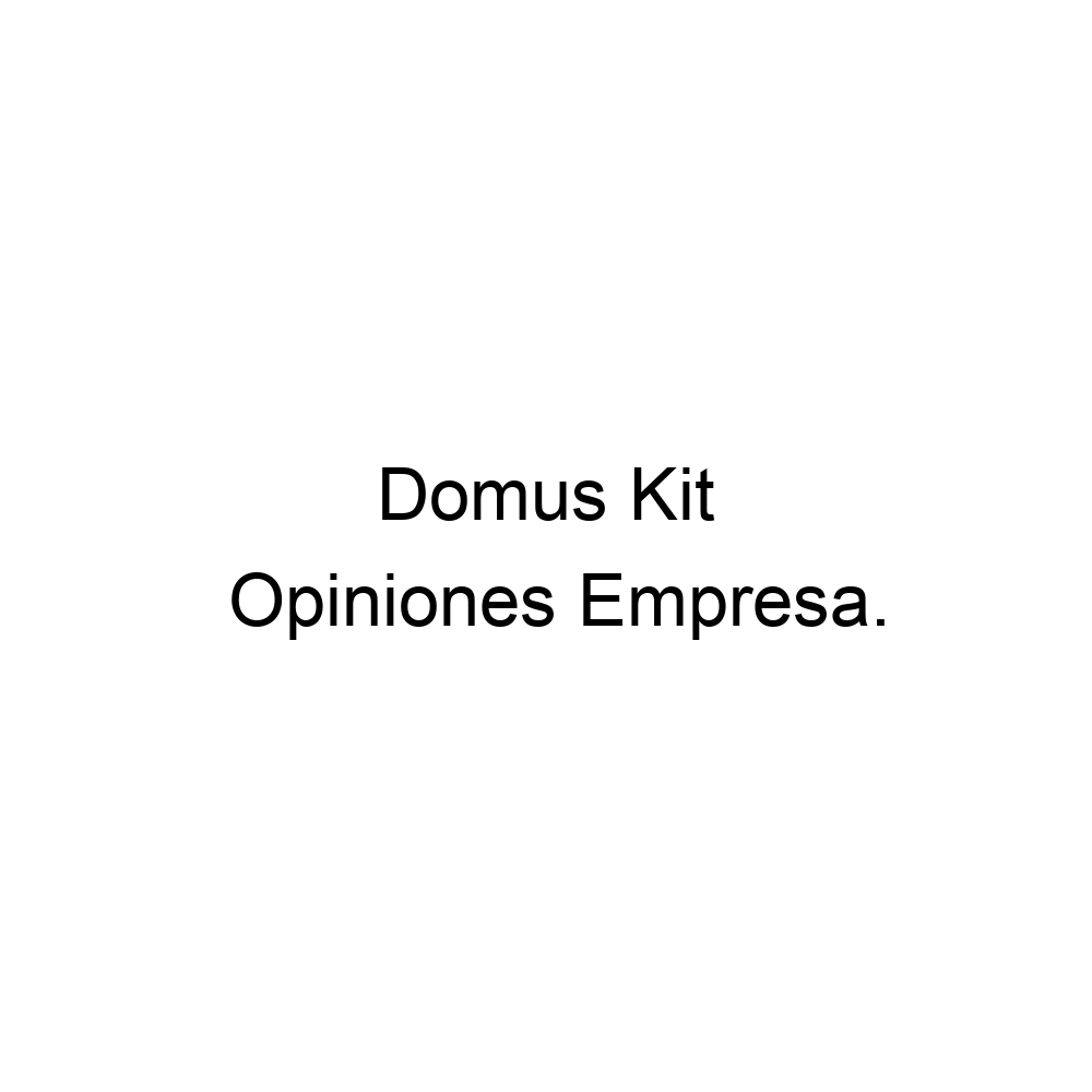Opiniones Domus Kit, 918104009