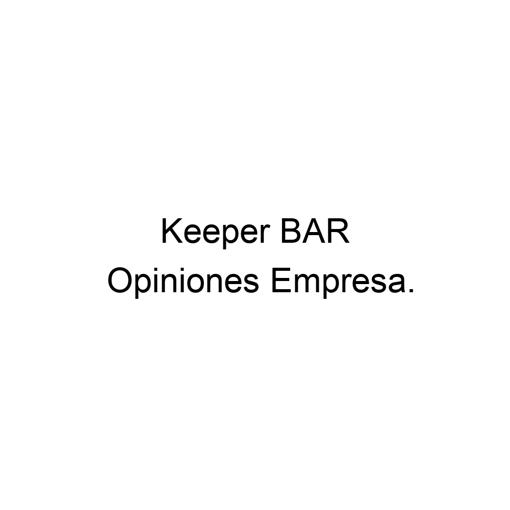 Opiniones Keeper BAR, Torrevieja 966708850