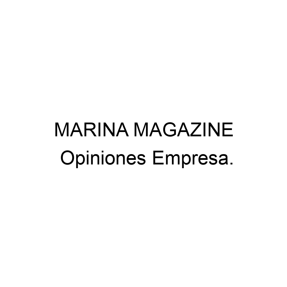 Opiniones MARINA MAGAZINE, 902550685