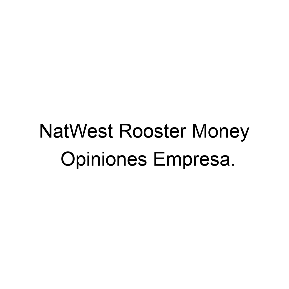 Opiniones NatWest Rooster Money