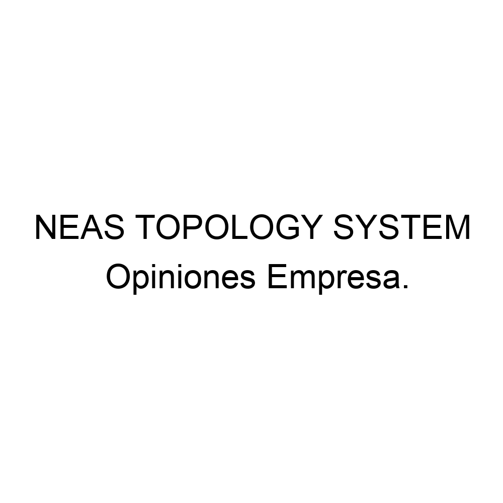 Opiniones NEAS TOPOLOGY SYSTEM, 943309374