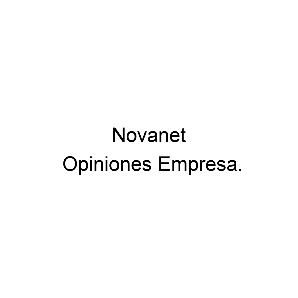 Opiniones Novanet, 941401073
