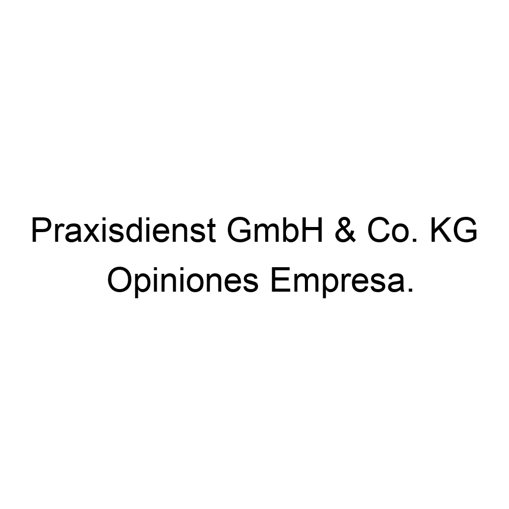 Opiniones Praxisdienst GmbH & Co. KG