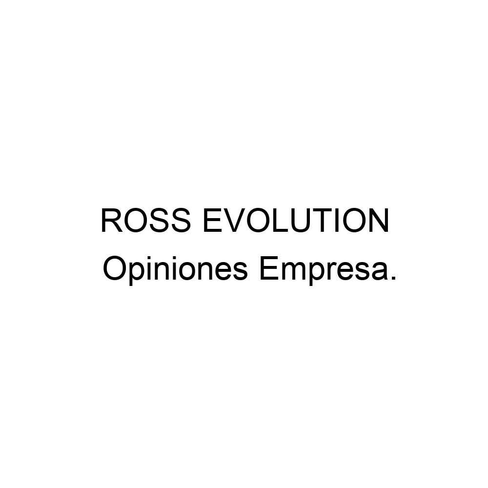 Opiniones ROSS EVOLUTION, 915541105