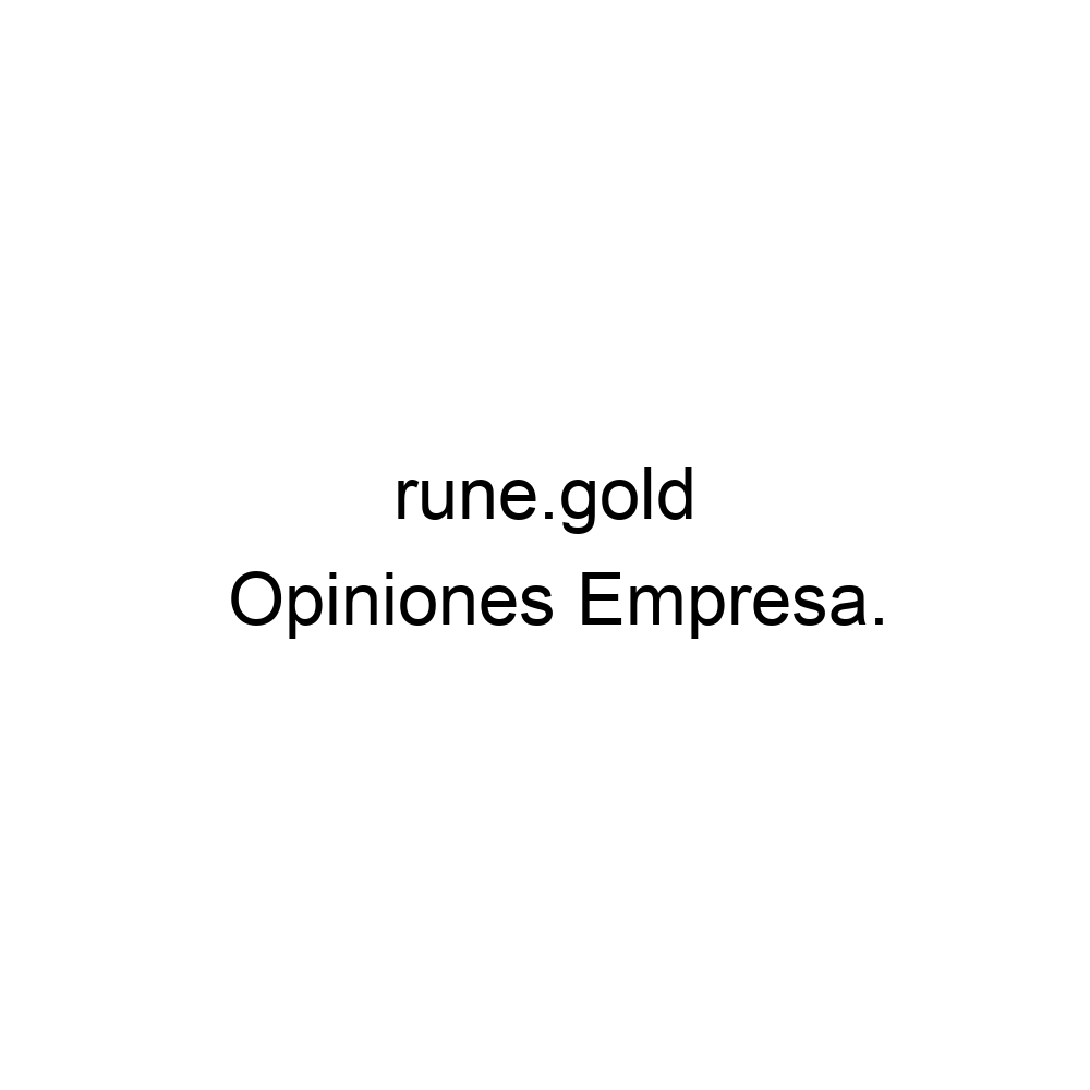 Opiniones rune.gold