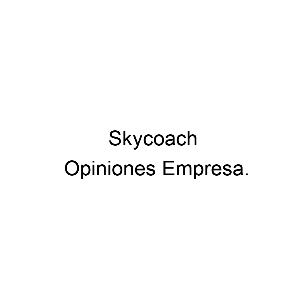Opiniones Skycoach