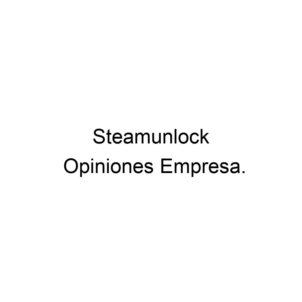Opiniones Steamunlock