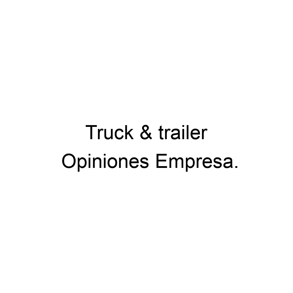 Opiniones Truck Trailer 986821400 Opiniones Truck Trailer 986821400