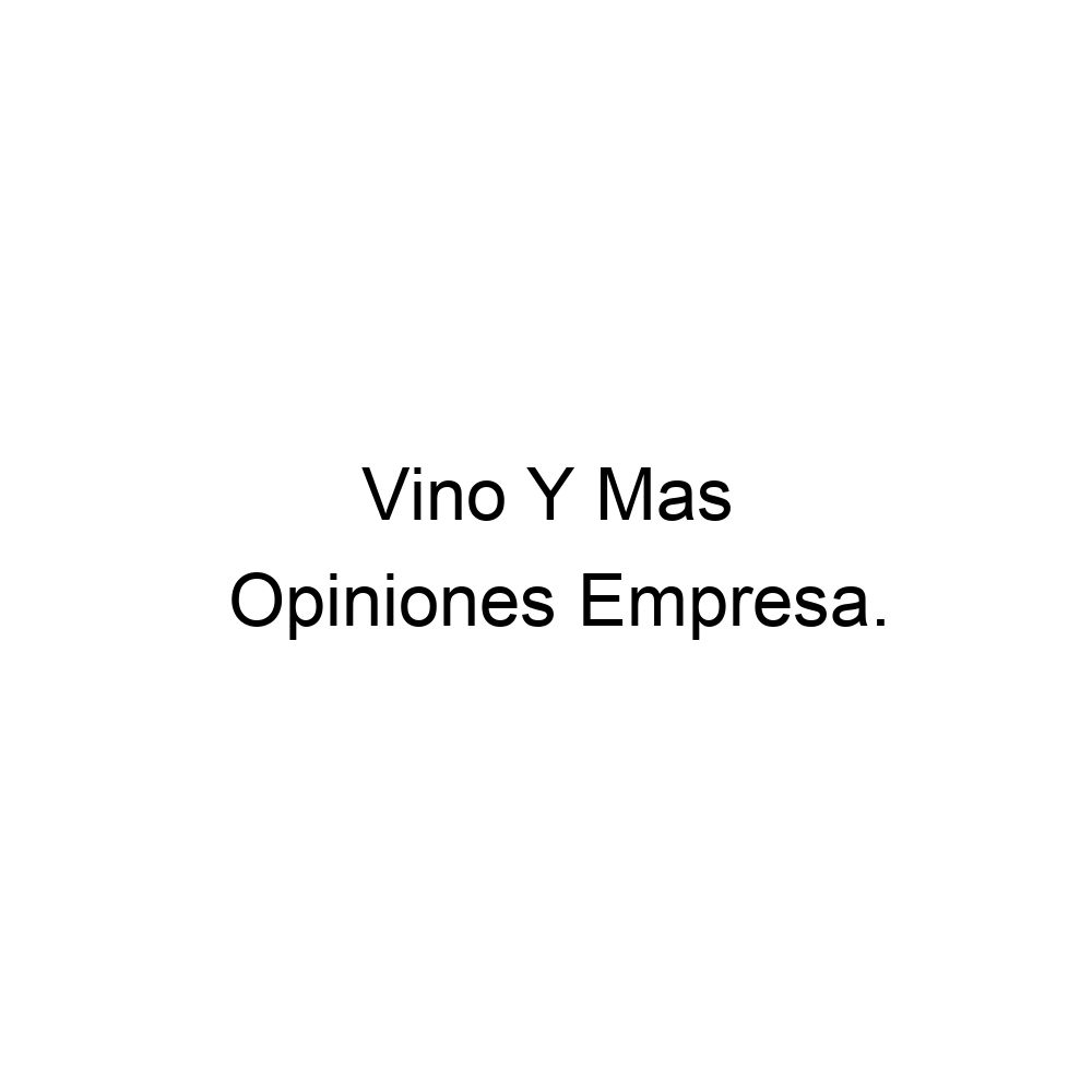 Opiniones Vino Y Mas, Alicante 965216335