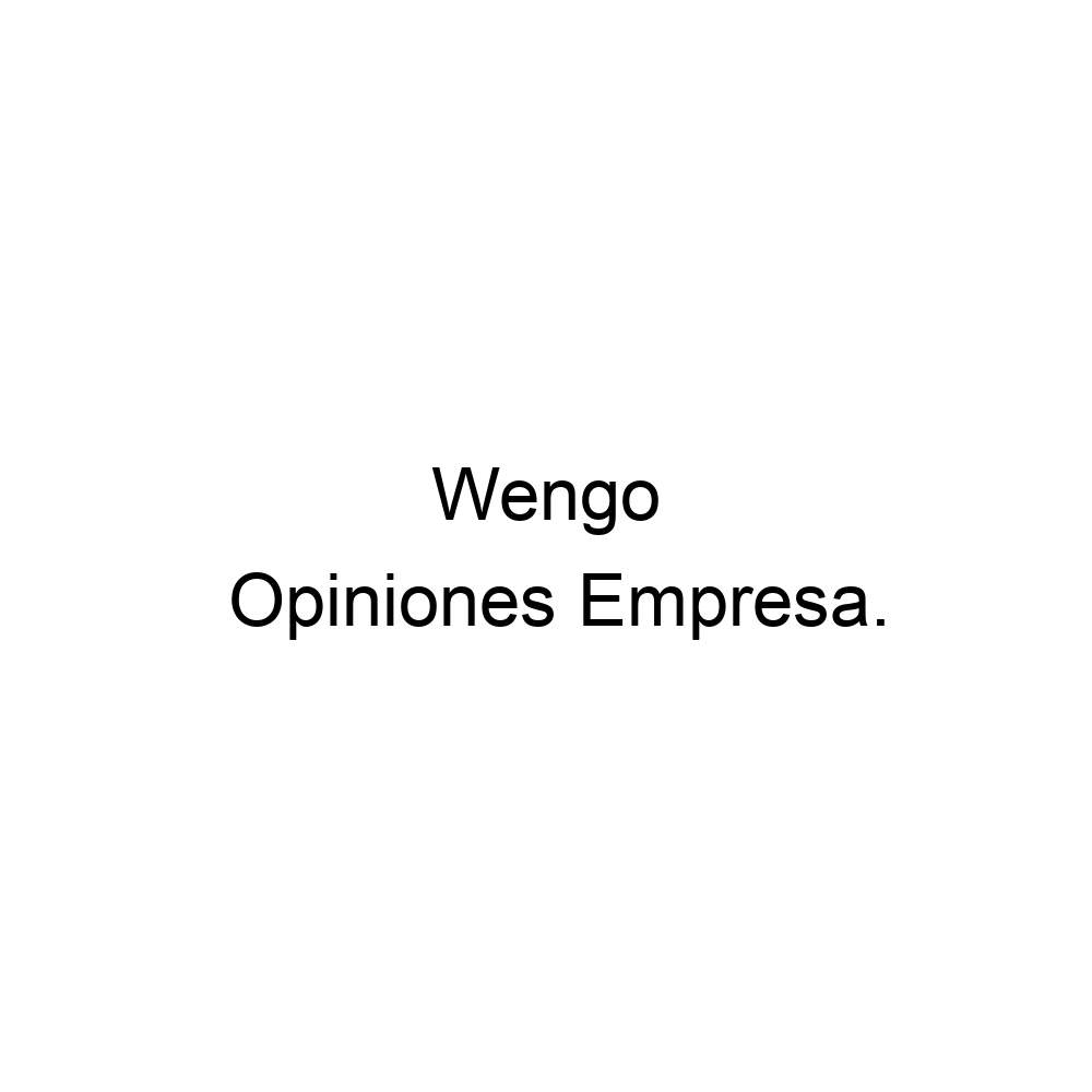 Opiniones Wengo
