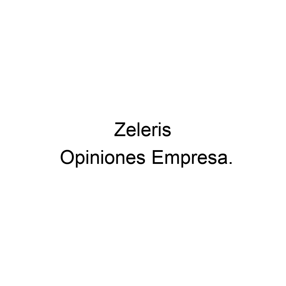 Opiniones Zeleris